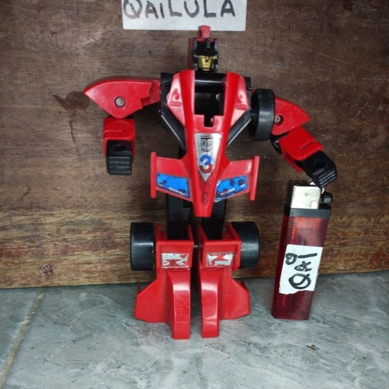 Transformers Formula 1 F-1 1990 Vintage Figure Mach robot vtg | Shopee ...