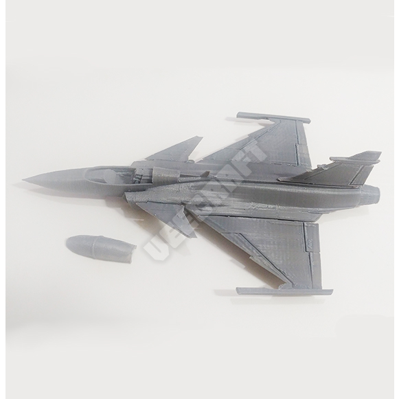 3d Print Miniature Airplane SAAB JAS GRIPEN Scale 1/72 Part Model Kit ...