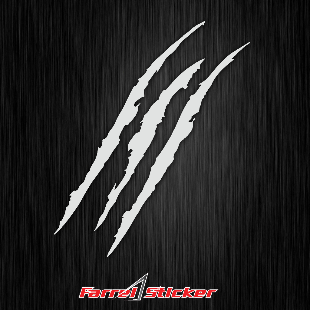 Motorcycle Claw Sticker Car Sticker monster claws | Shopee Philippines