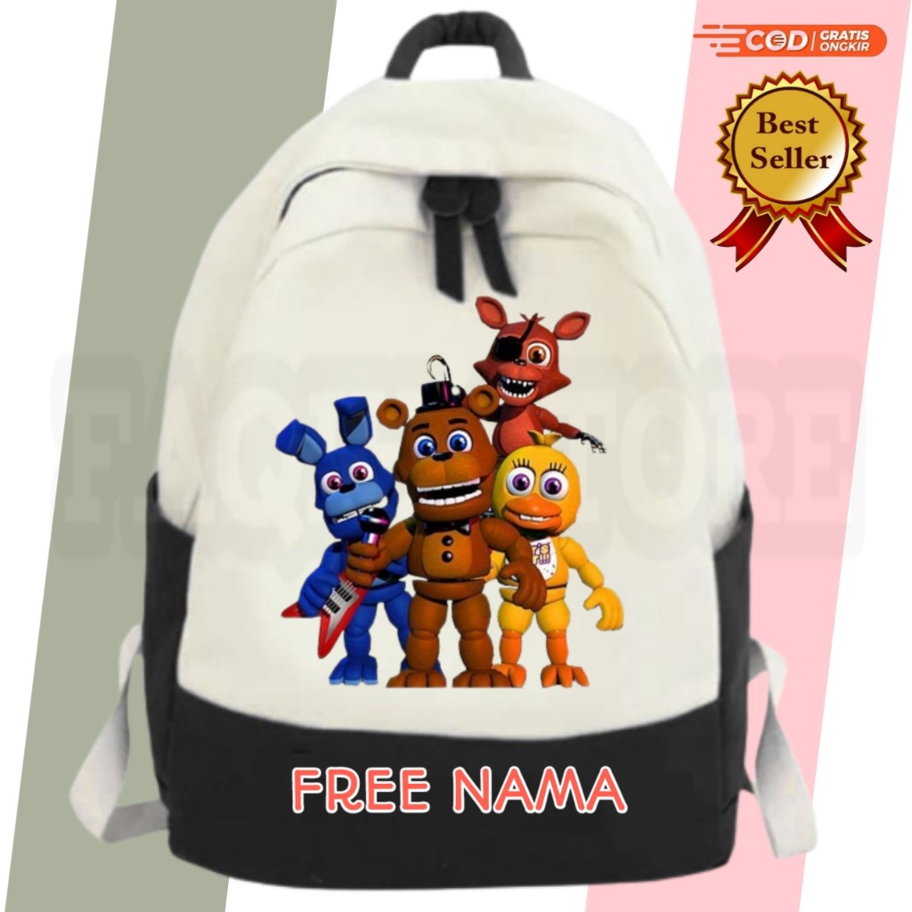 Viral!! Fnaf Children's Backpack (Five Nights At Freddy's), Five Nights ...