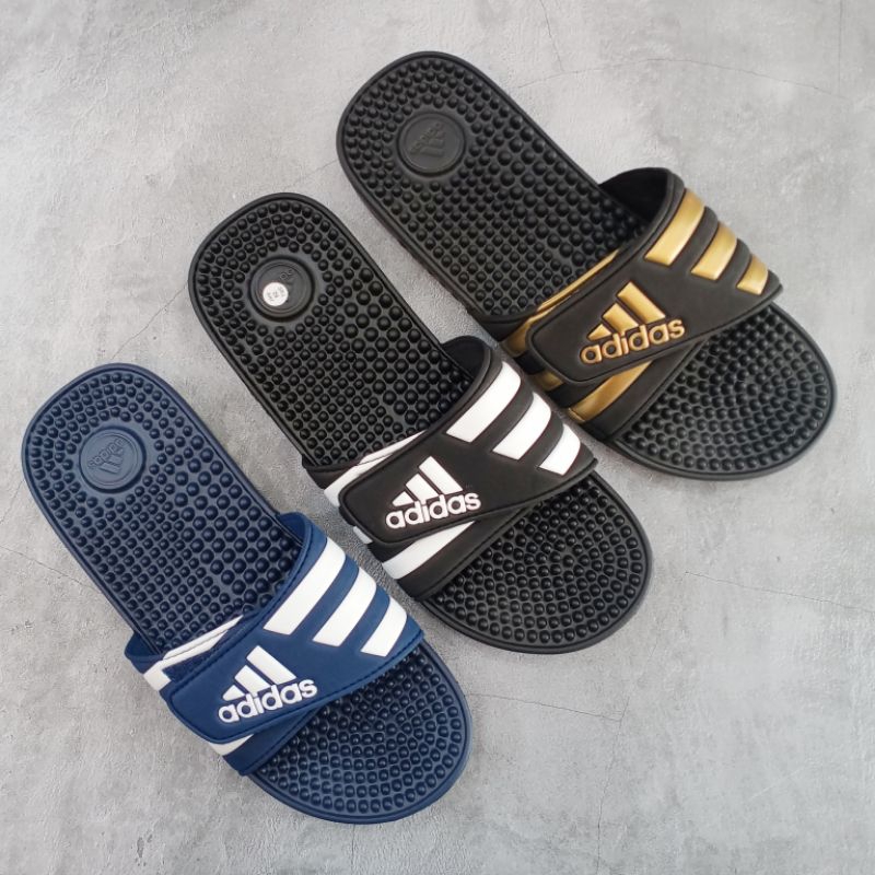 Slide Sandals - ADIDAS Adissage - Black/Gold [EG6517] - Original ...