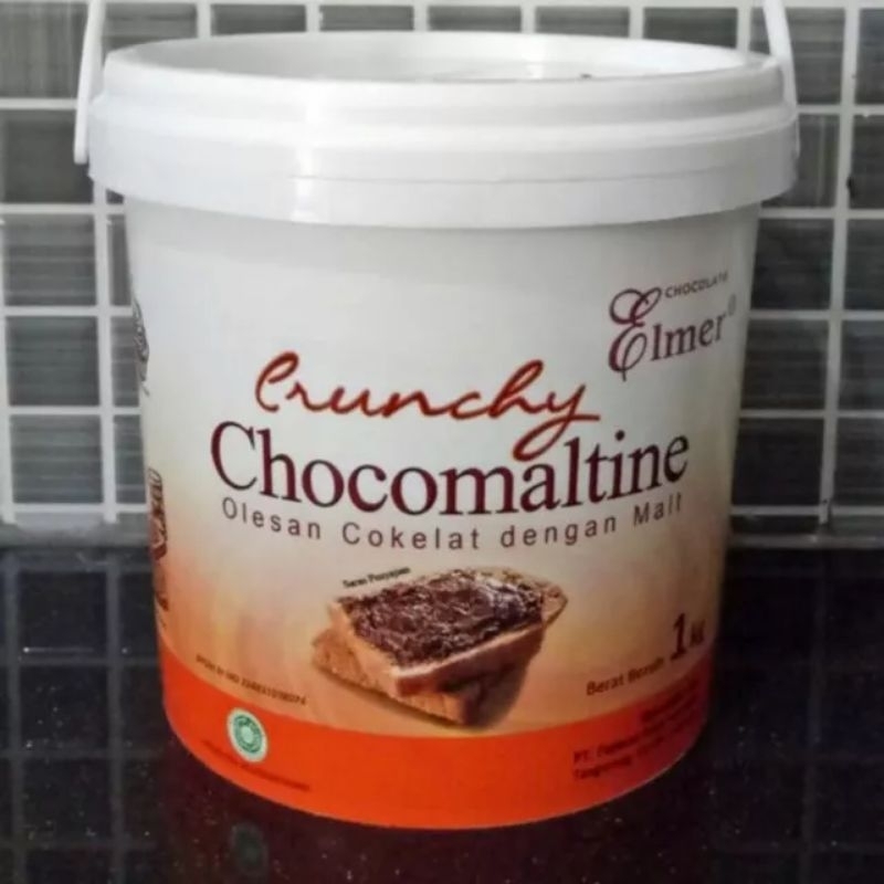 Elmer chocomaltine crunchy 500gr 1kg repack like ovomaltine chocolate ...
