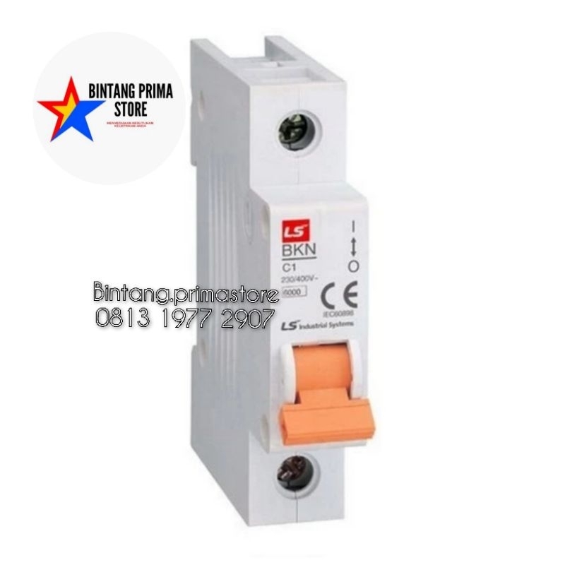 Mcb 1A - 32A 1P / 1 Phase BKN Series 6Ka brand LS Electric Korea | Shopee Philippines