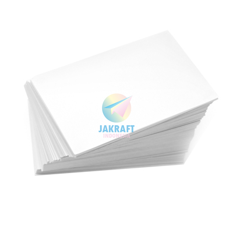 PUTIH (50 Sheets) Art Paper Carton A4 Cardboard 190 Gsm Gram White 2 ...
