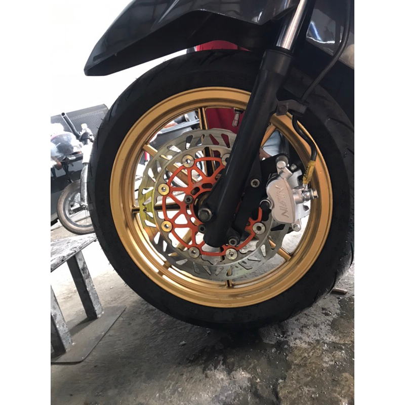 Nissin samurai beat/vario std 220 260 beat Disc Caliper bracket ...