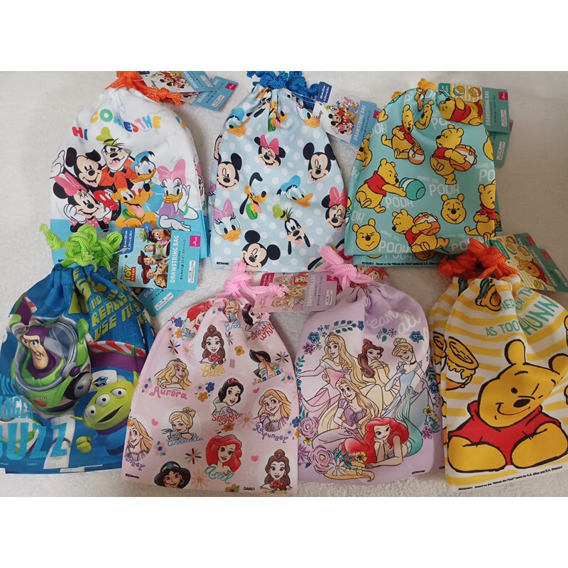 Disney edition drawstring bag original Daiso japan | Shopee Philippines