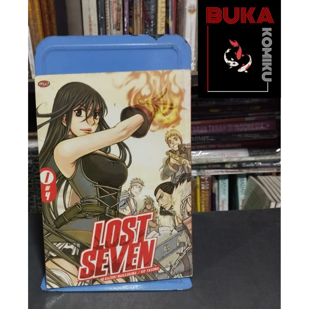 Original Comic - Shounen Manga Lost Seven Volume 1 by Kazuki Nakashima & Ko Yasung | Shopee ...