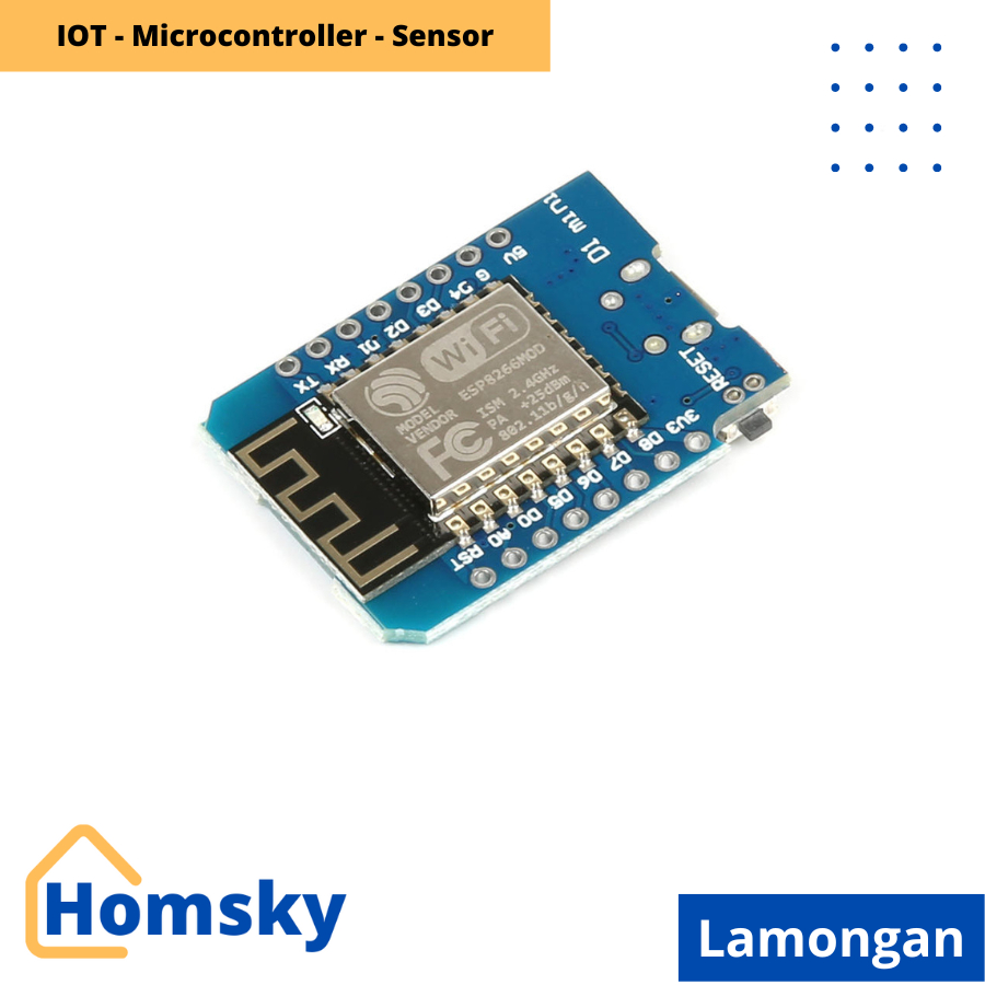 Wemos D1 Mini Microcontroller ESP8266 Nodemcu IOT - Homsky.id | Shopee ...