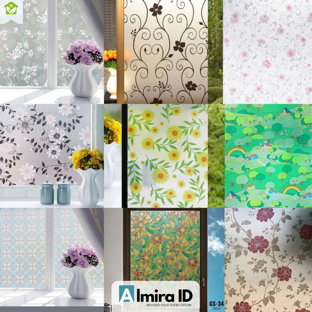 60cm x5meter Wallpaper Window Glass Stickers Glass Door Glass Stickers ...