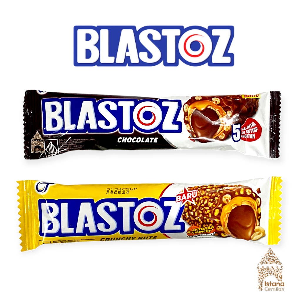Blastoz Wafer Roll Chocolate Crispy / Crunchy Nuts 24 Grams UNIT ...