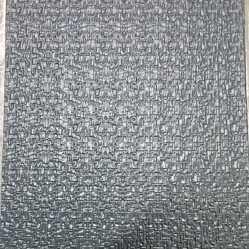 PUTIH Miniature Motif Stone Wall Sheet Pvc Plastic Texture Diorama ...