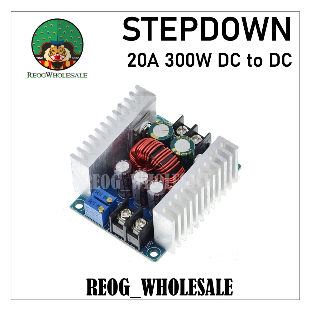 Stepdown step down step down 20A 300W DC to DC CA CC converter | Shopee ...