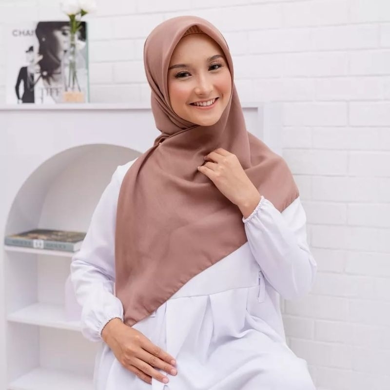 Original varisha plain rectangular jaul Paris Hijab | Shopee Philippines