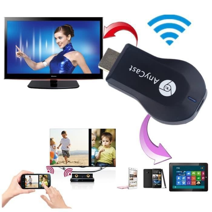 Anycast DONGLE WIFI DISPLAY MIRACAST HDMI AIRPLAY 1080P | Shopee ...