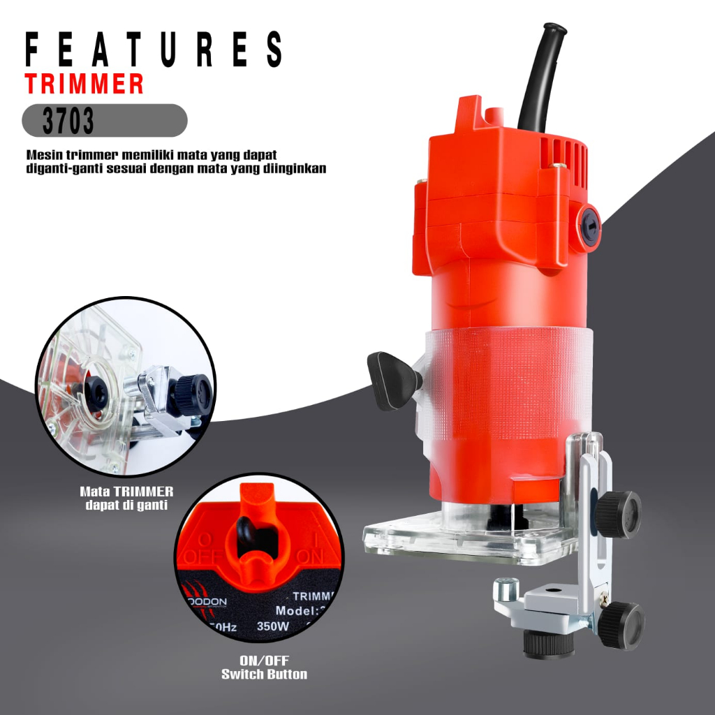 KAYU MESIN Troodon Trimmer Machine Wood Profile Machine High Quality ...