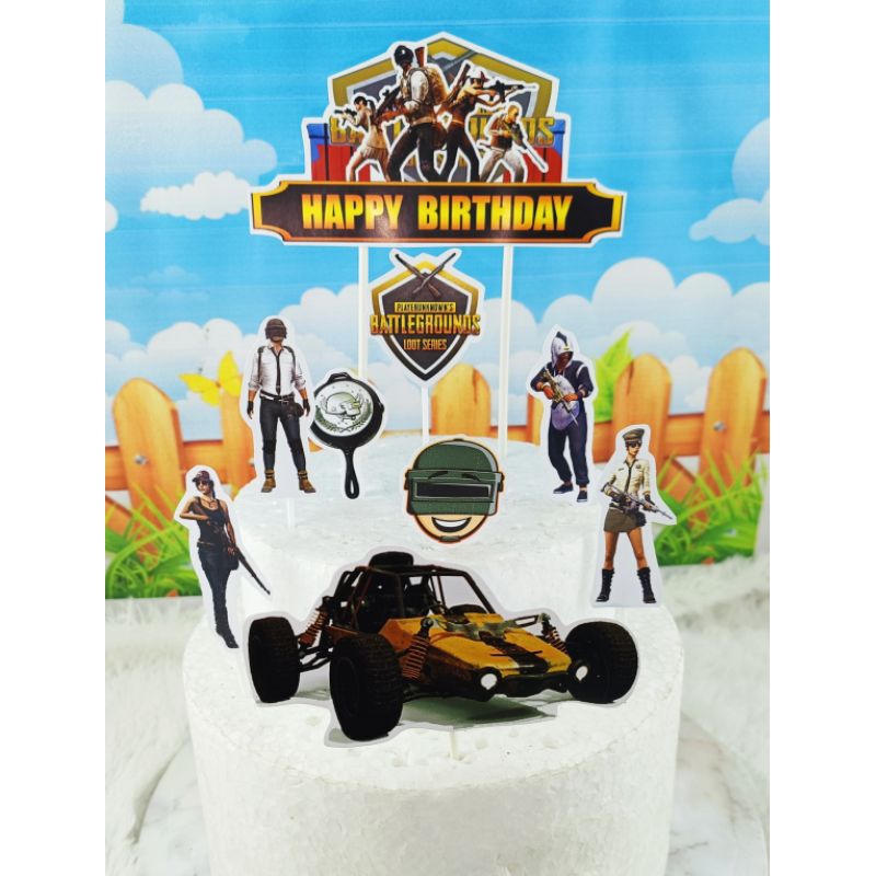 PU BG cake topper/PU BG XTRA cake decoration | Shopee Philippines
