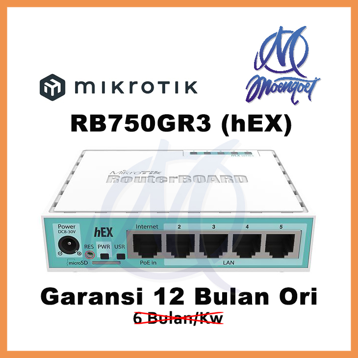 Mikrotik RB750Gr3 Hex RB750G R3 RB 750G | Shopee Philippines