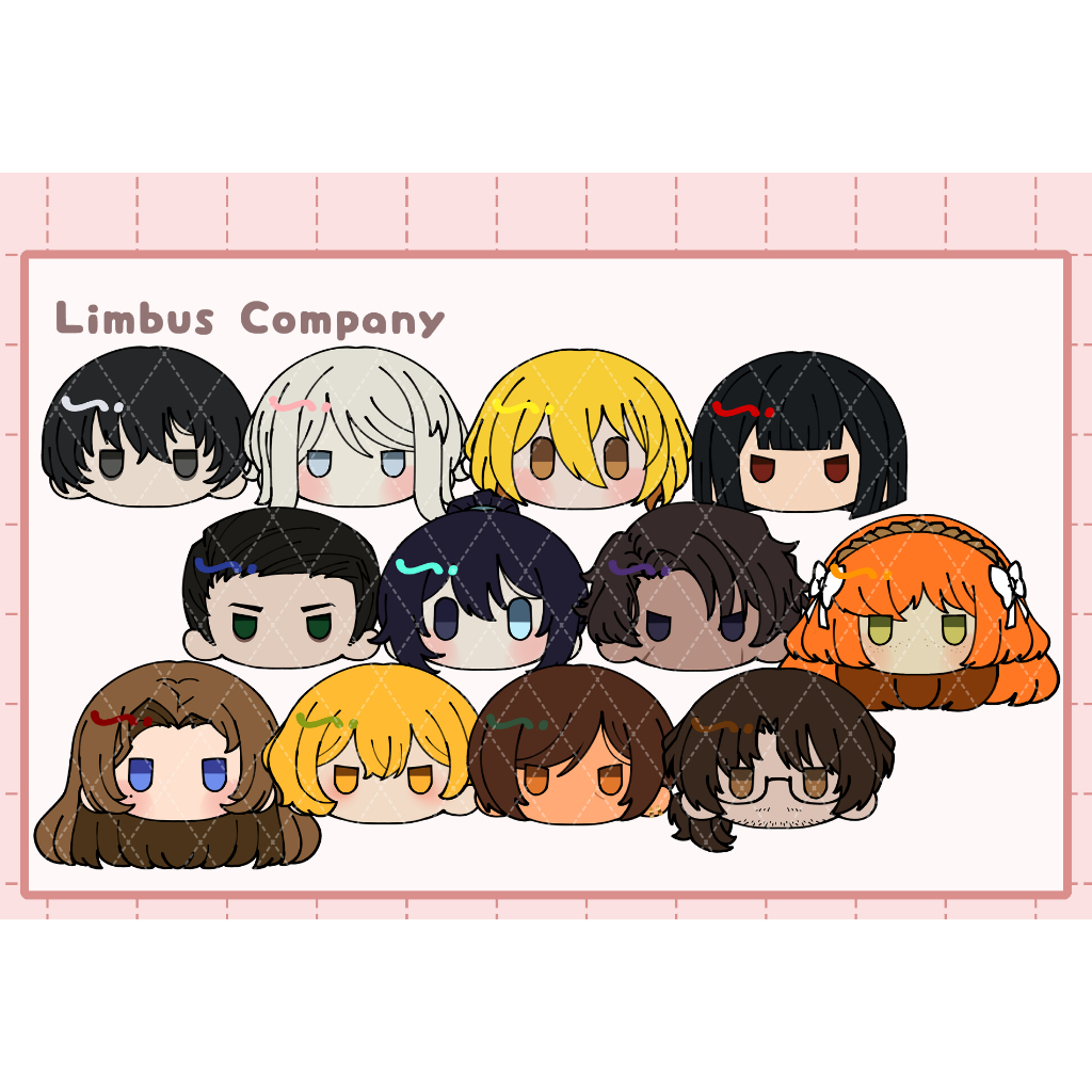Limbus Company - Sticker | Shopee Philippines