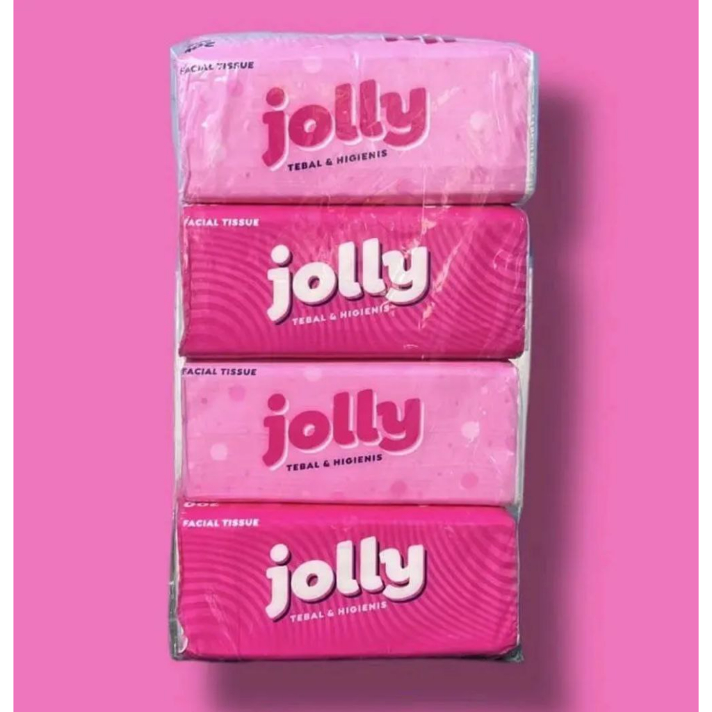 Jolly tissue 200 sheets CONTENTS 4 PCS | Shopee Philippines