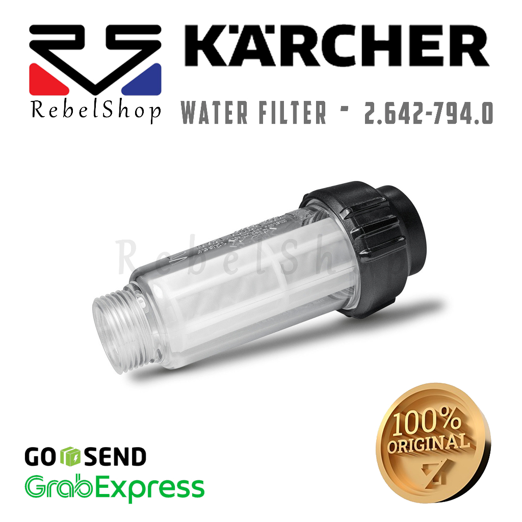 Karcher Water Filter Basic for High Pressure Cleaner Karcher K1 - K5 ...