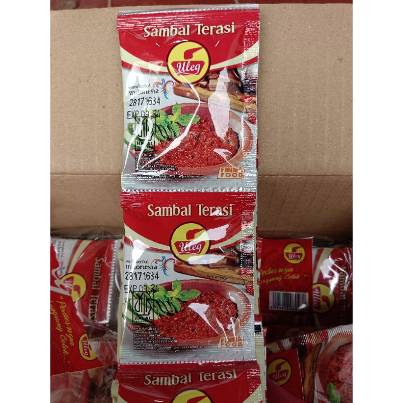Sambal Terasi Finna Sachet 1dozen | Shopee Philippines