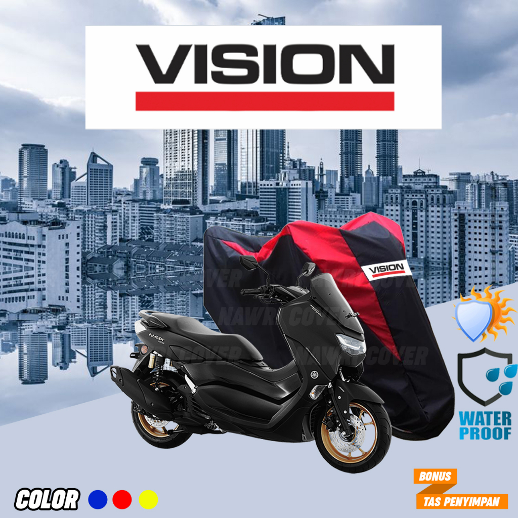 Yamaha Nmax Motorcycle Cover Waterproof Nanopolister Silver Waterproof ...