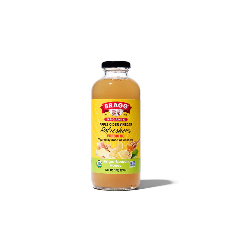 Bragg Apple Cider Vinegar Refreshers Ginger Lemon Honey 473ml | Shopee ...