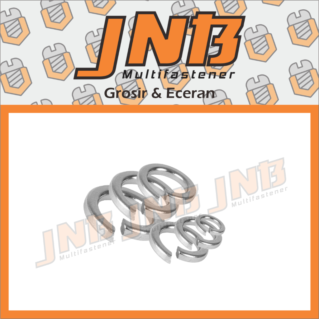 Ring Spring Ver Veer Stainless Steel 304 Washer SUS304 M4 M5 M6 M8 M10 ...