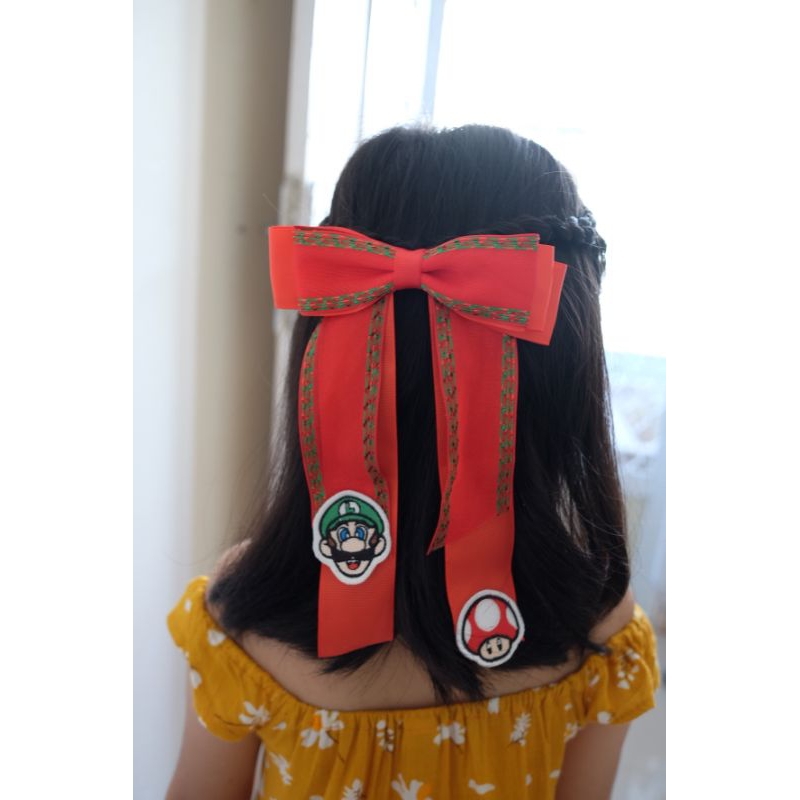 Children's hair clips - Mario Bross hair clips | Shopee Philippines