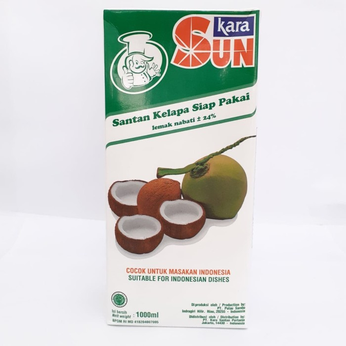 Sun Kara Coconut Milk 1000ml | Shopee Philippines