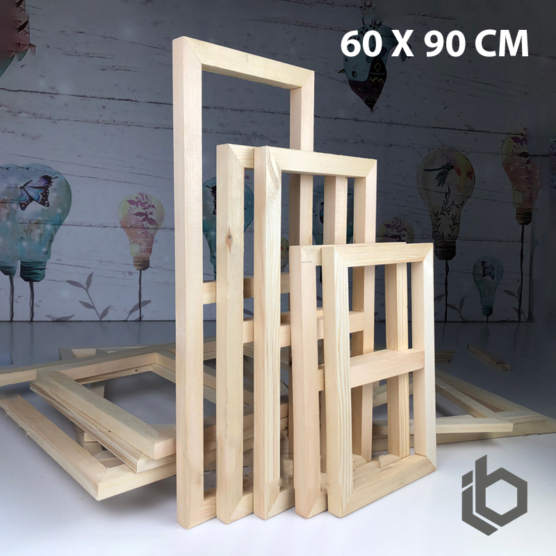 KAYU Spanram: spanram wood made from Dutch teak wood measuring 60X90 CM ...