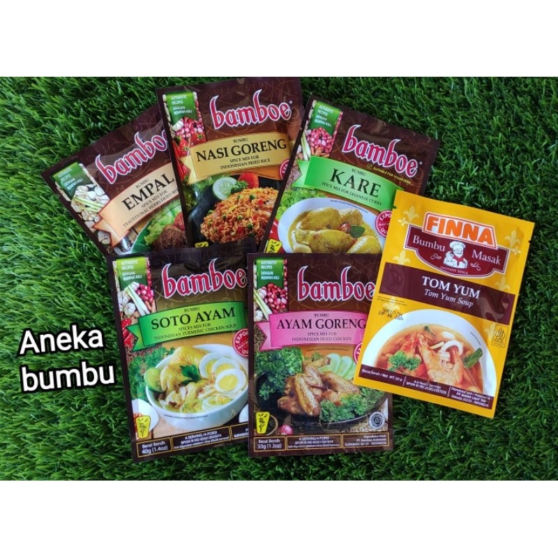 Empal bamboe Seasoning, Fried Rice bamboe, kare, Chicken soto, Fried ...