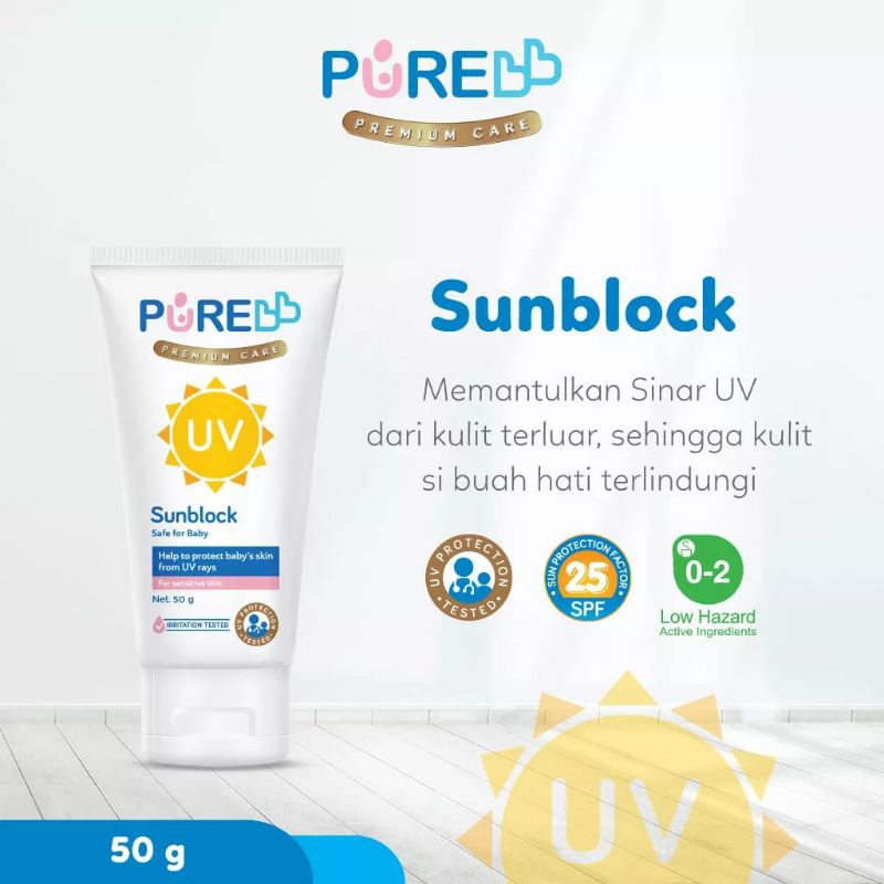 Pure bb Sunblock (Sun Protection Care) | Shopee Philippines