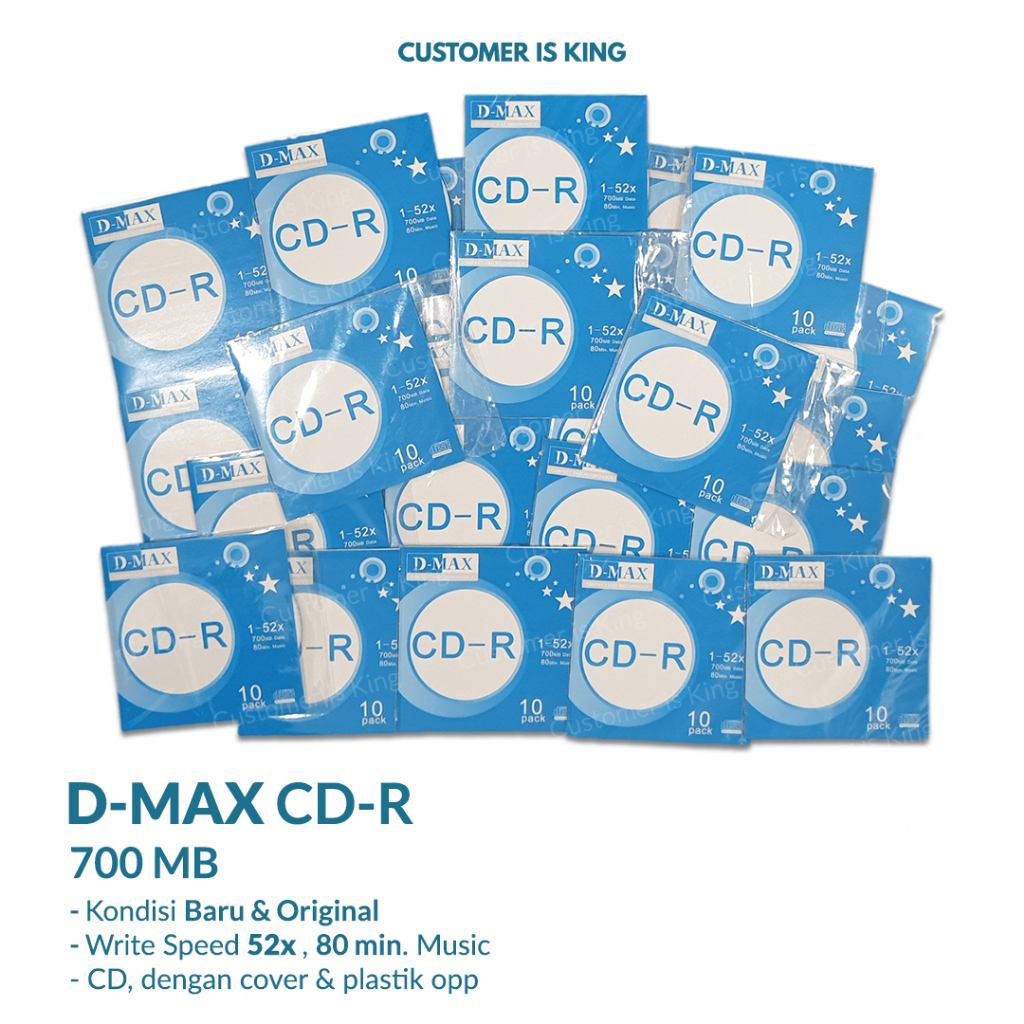 D-Max CD-R DMAX CDR CD R Rom Blank Blank Original | 700 mb | 1 pcs | Shopee Philippines