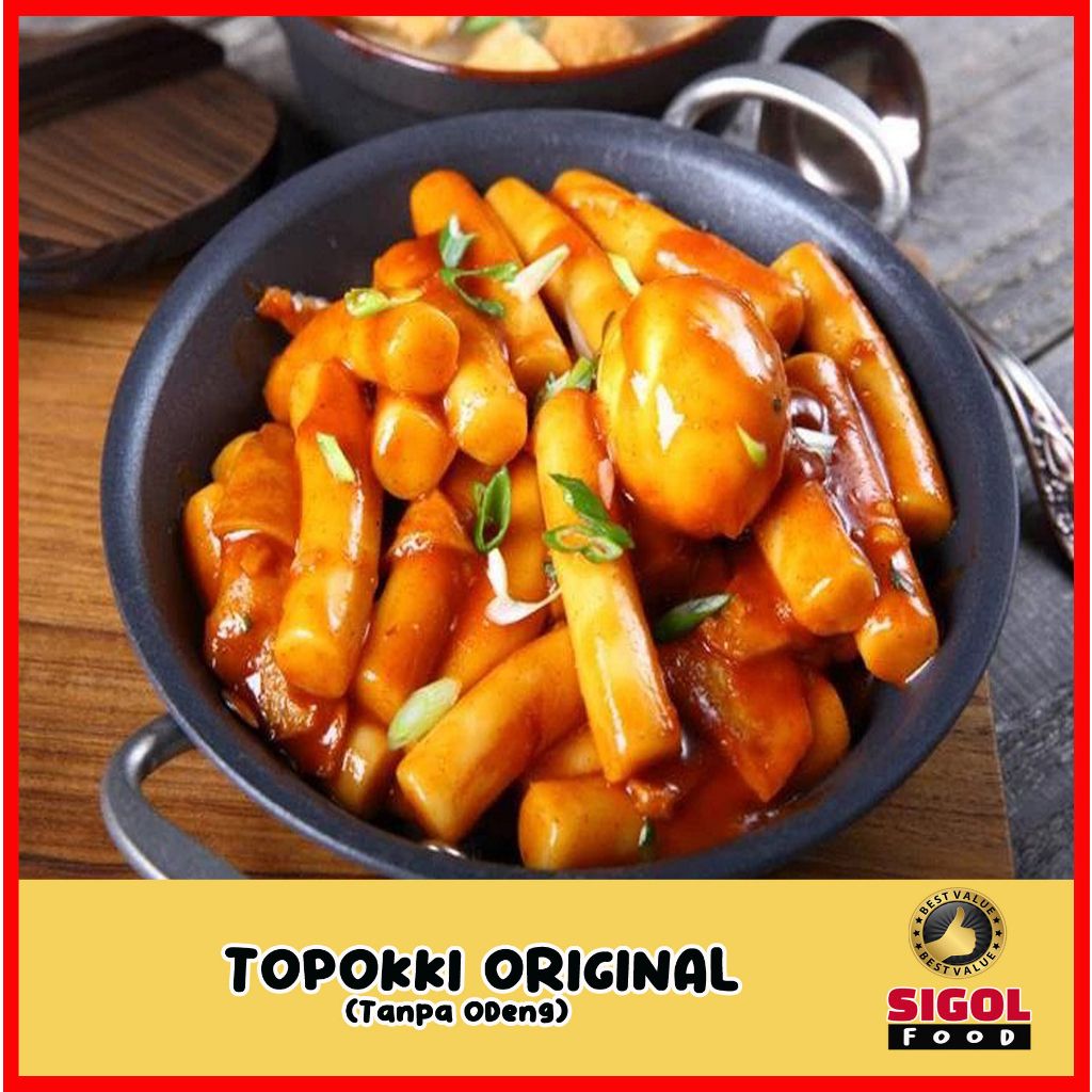 Topokki Set Package 700gram- Tteokkpokki Gochujang Sauce-Halal Korean ...