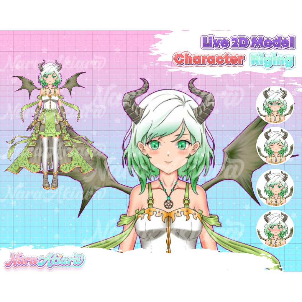 Best Quality Ready-to-Use Live2D Anime Vtuber Characters for Best ...