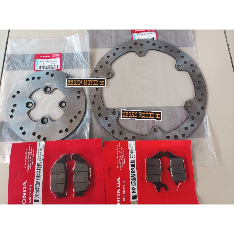 Honda SONIC Front and Rear Disc Plate Plus Dispad | Shopee Philippines