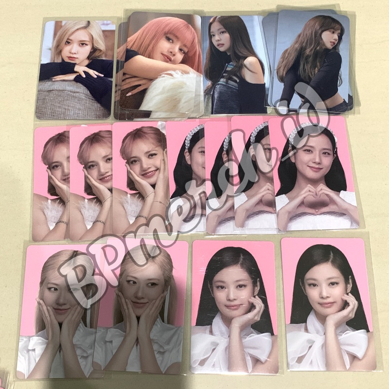 Blackpink THE GAME BPTG COUPON CARD POB YGPLACE KTOWN4U COEX LUCKY DRAW ...