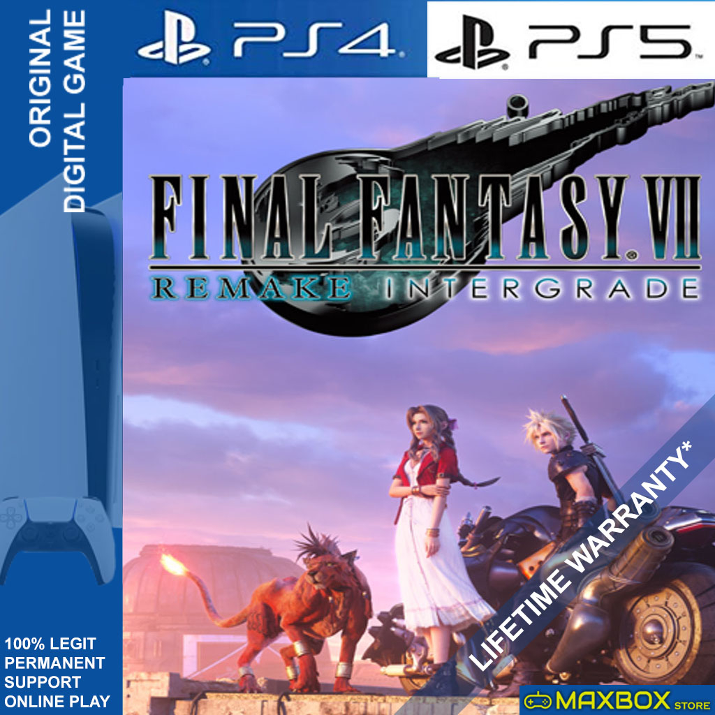 Final Fantasy 7 Remake Intergrade PS4 PS5 Original Game | Shopee Philippines