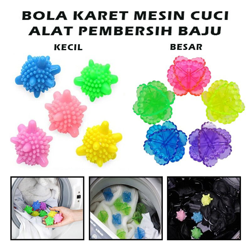 MESIN Rubber laundry ball, washing machine, clothes rubbing, large mini ...