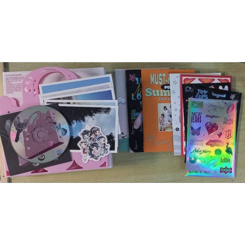 [READY] Newjeans NEWJEANS NEW JEANS GET UP BUNNY BEACH BAG ALBUM ONLY Official | Shopee Philippines