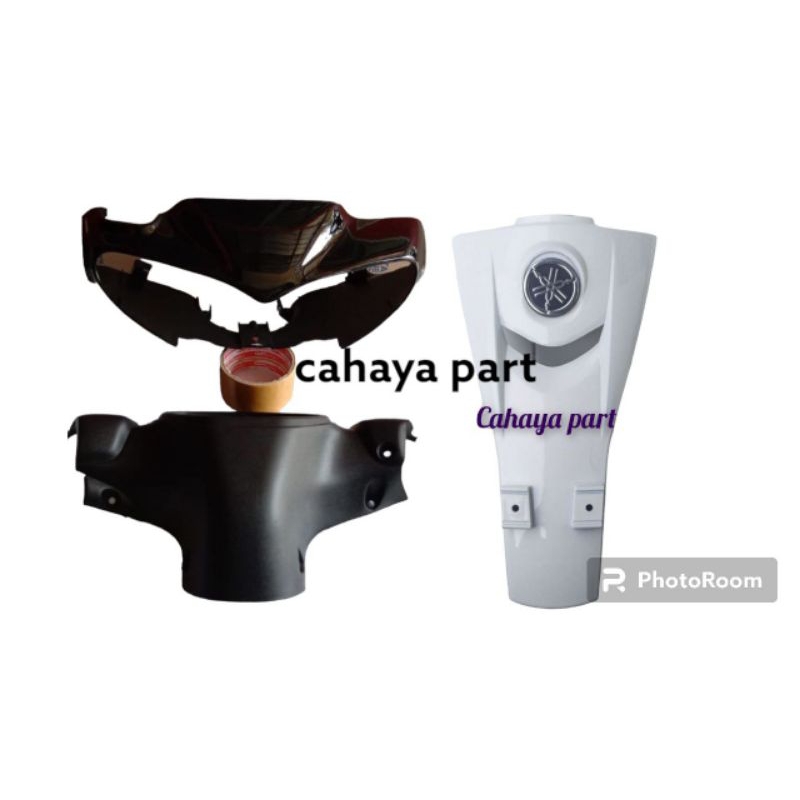 HITAM Old Jupiter Z FRONT REAR STOP BLACK + FRONT TIE SHIELD PLUS ...