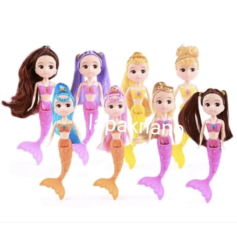 Little Mermaid Mini Mermaid Doll | Shopee Philippines