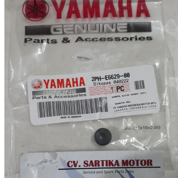 Rubber Pads Double Pads Free Go/DAMPER, CLUTCH WEIGHT (2SX1)/2PH-E6629 ...