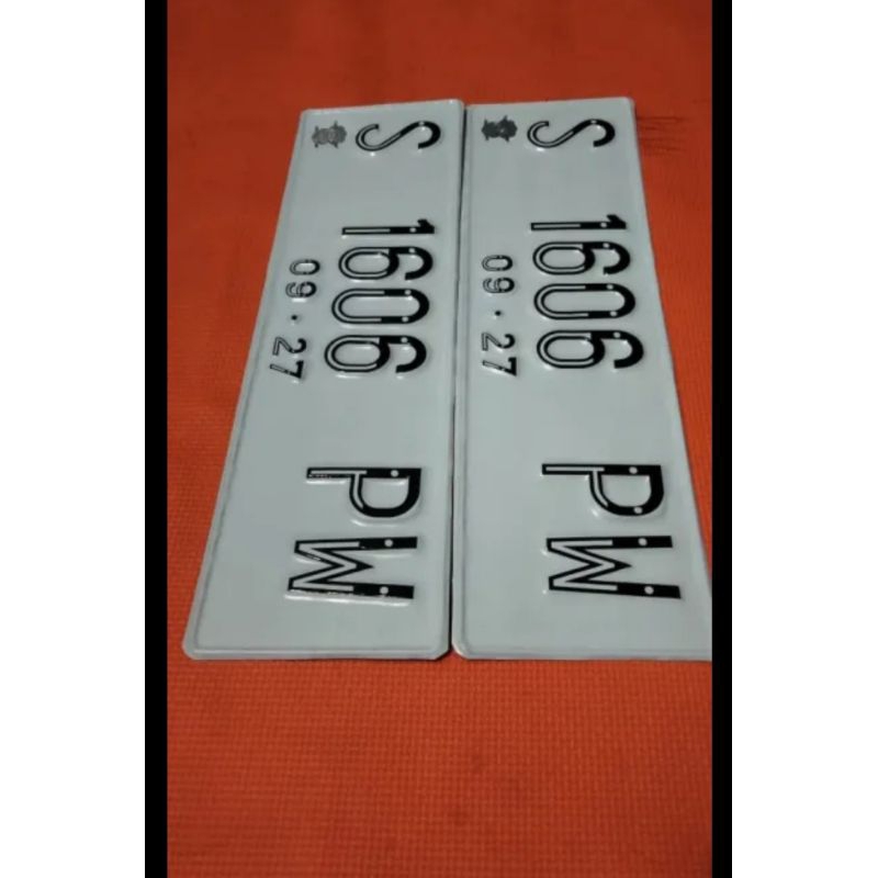 New font car number plates, standard variations | Shopee Philippines