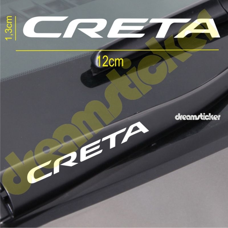 Hyundai Creta Car Wiper Sticker | Shopee Philippines