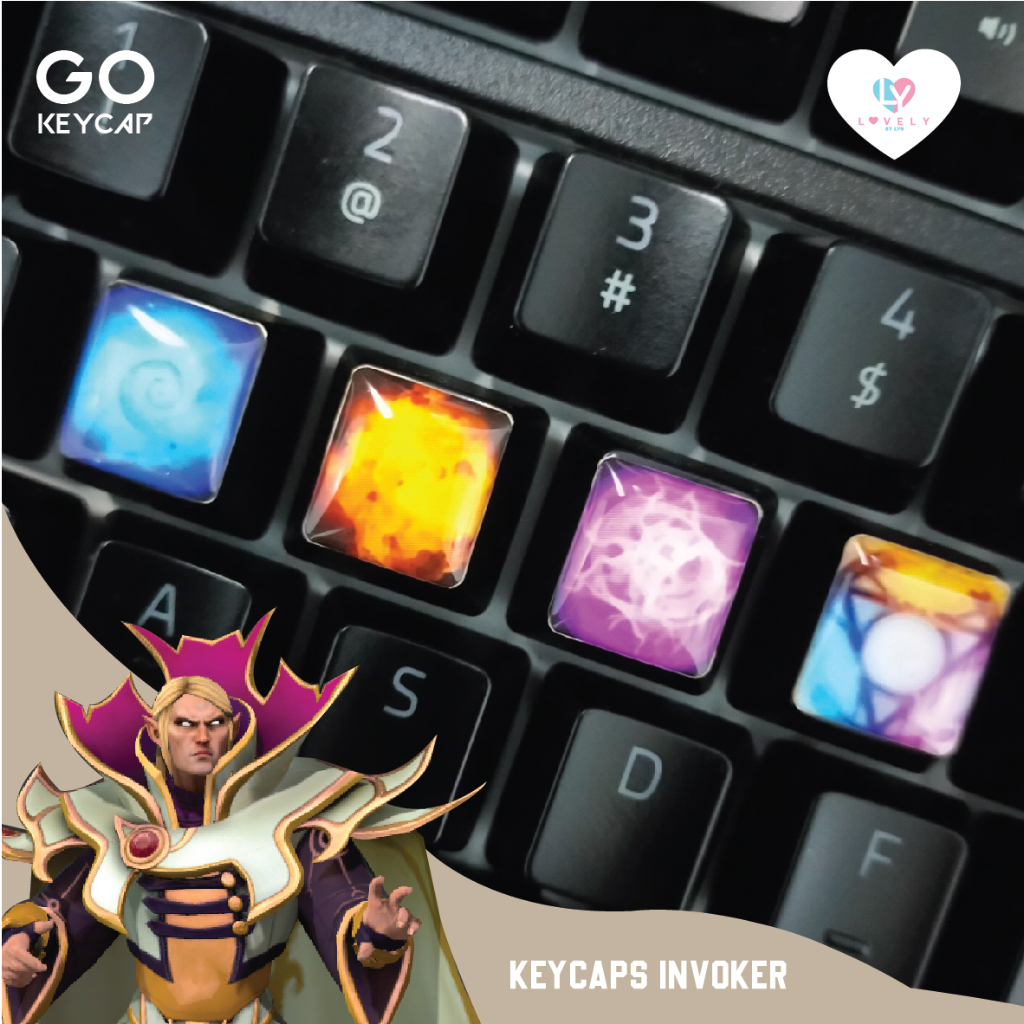 Keycaps PBT Dota 2 Invoice Ability | GO KEYCAPS | Shopee Philippines
