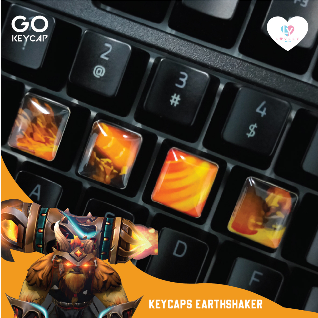 Keycaps PBT Dota 2 Earthshaker Ability | Go KEYCAPS | Shopee Philippines