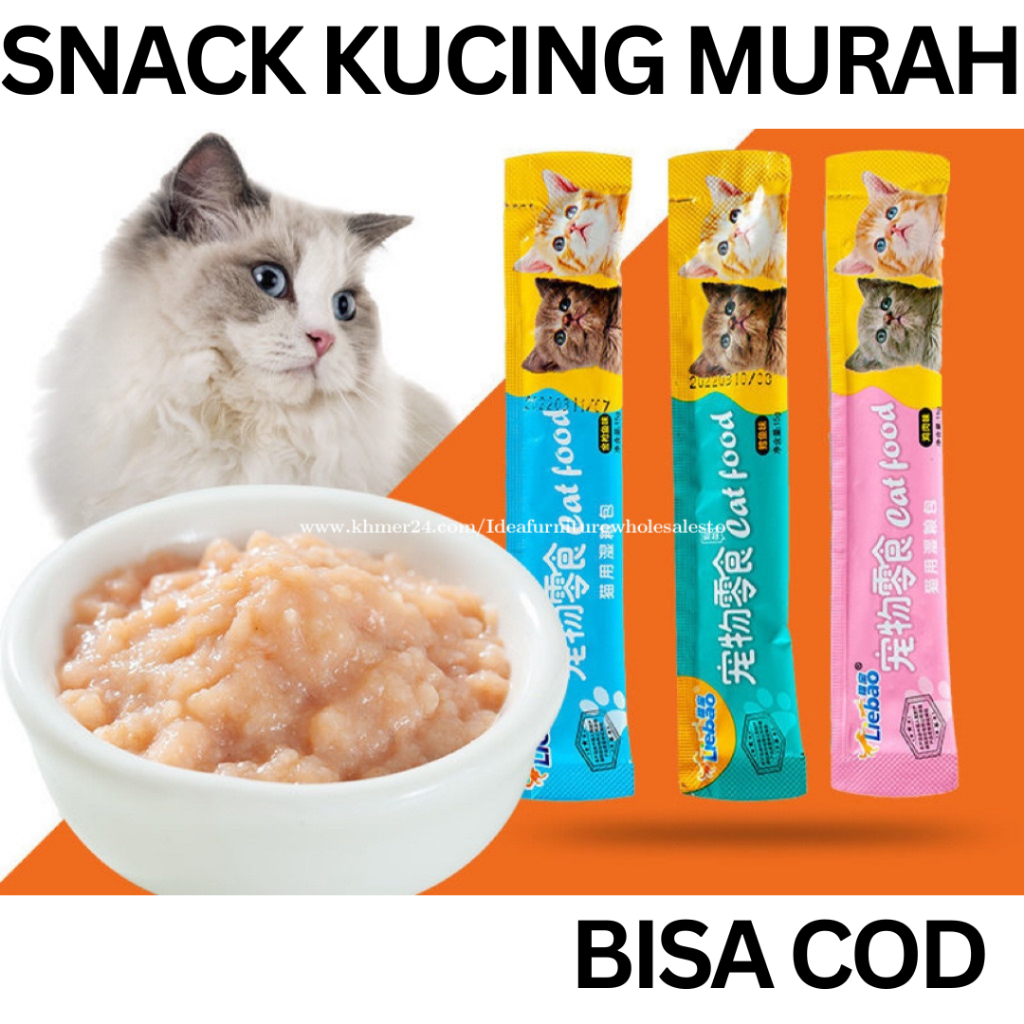 LIEBAO Creamy Cat Snacks Cat Treats | Premium Cat Cat Snack | Liquid ...