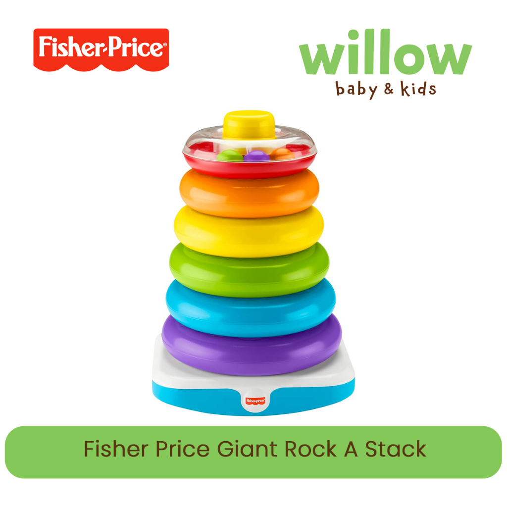 Educational Toys - Fisher Price Giant Rock A Stack | Shopee Philippines